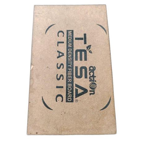 6 Mm Action Tesa Classic Plain MDF Board For Furniture Surface Finish