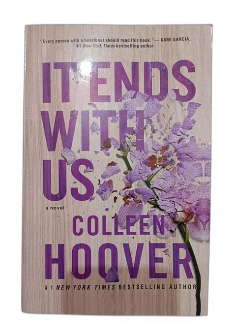 Fiction English It Ends With Us Colleen Hoover Book Packaging Size 12
