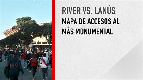 River Plate on Twitter Conocé el mapa interactivo con los accesos