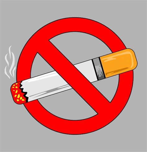 S Mbolo De No Fumar Vector Premium