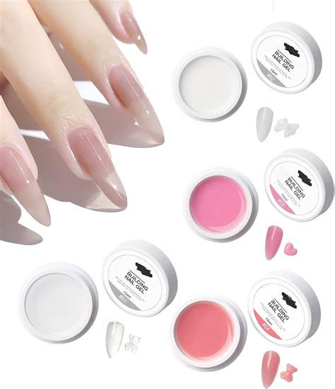 Gel constructor de extensiones de uñas pegamento de uñas de gel sólido