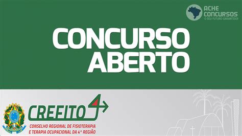 Concurso CREFITO 4ª Região MG 2023 tem edital publicado