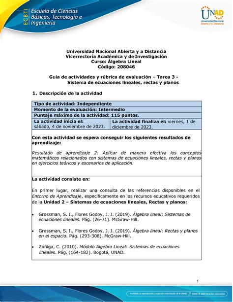 Guía de actividades y rúbrica de evaluación Unidad 2 Tarea 3