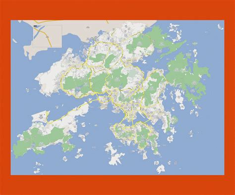 Maps Of Hong Kong Collection Of Maps Of Hong Kong Maps Of Asia