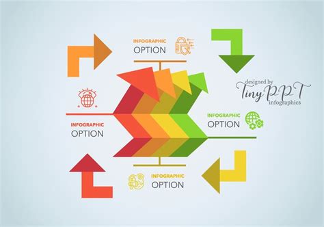 Cycle Arrow Process Infographic Concept Infographic Process