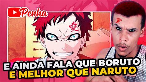 REACT Rap do Gaara Naruto CAIXÃO DE AREIA NERD HITS YouTube