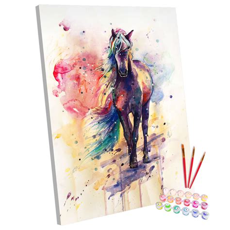 Zestaw do malowania po numerach Koń 30x40 cm Bestomi Sklep EMPIK