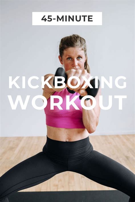 Minute Barre Cardio Kickboxing Video Nourish Move Love