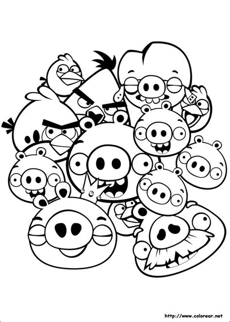 Dibujos Para Colorear Angry Birds Dibujos Para Dibujar