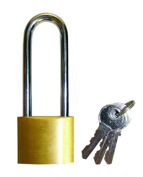 Cadenas grande anse en laiton 3 clés 50 mm BigMat