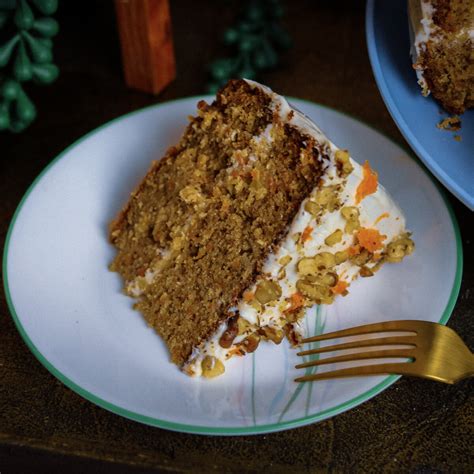 Spiced Carrot Cake The Familiar Kitchen