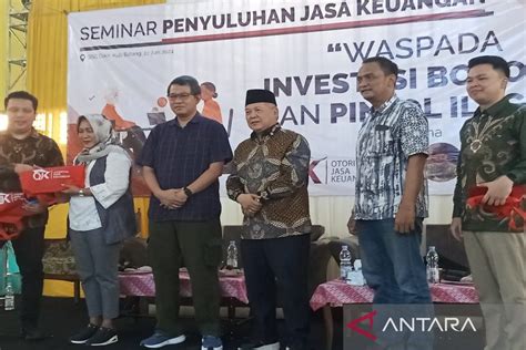 DPR OJK Ingatkan Masyarakat Waspada Investasi Bodong Dan Pinjol Ilegal