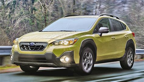 Subaru Crosstrek Next To The Current Model Burlappcar