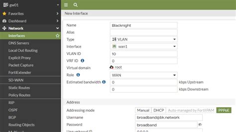 Fortigate Pppoe Configuration Blacknight Customer Service