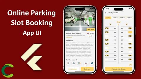 Online Parking Slot Booking App UI In Flutter YouTube