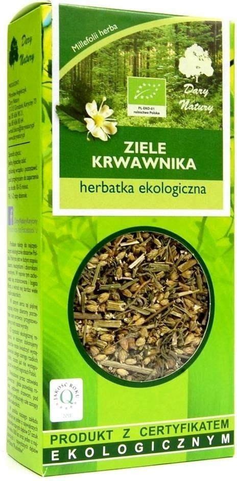 Herbata Dary Natury Herbatka Ziołowa Ziele Krwawnika 50g Ceny i
