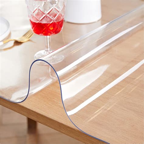 MQXYLF Tovaglia Trasparente In PVC Tovaglie Impermeabile Resistente All