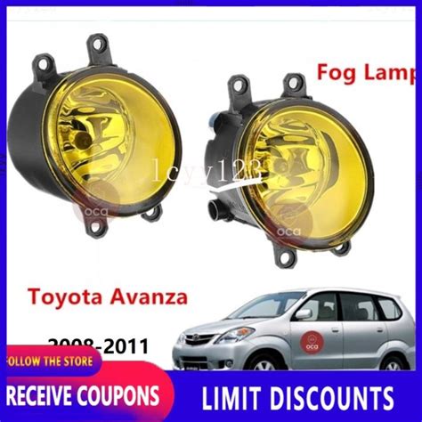 HYS For TOYOTA AVANZA 2008 2009 2010 2011 Fog Lamp Fog Light Front