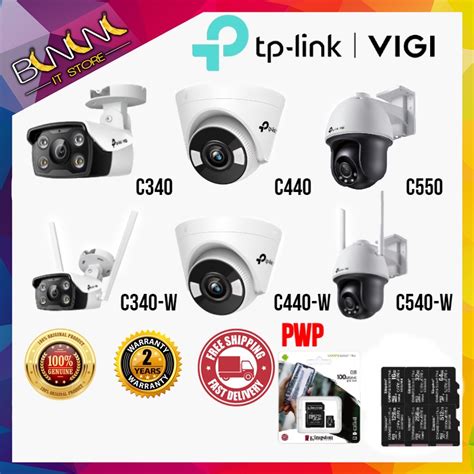 TP Link VIGI C240 C440 C440 W C340 C340 W C540 C540 W C450 CCTV 4MP