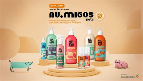 Cosméticos para cães e gatos Grupo Boticário anuncia lançamento da