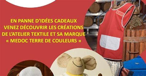 Se divertir dans le Médoc Agenda Portes ouvertes Atelier textile