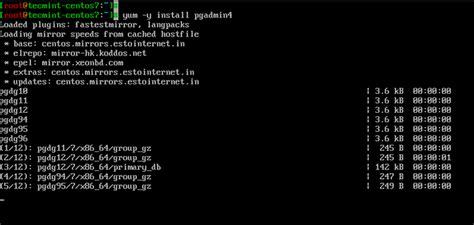 Comment Installer Pgadmin Dans Les Centos Ilinuxgeek