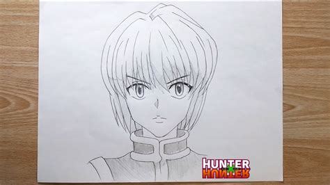 How To Draw Kurapika Step By Step Hunter X Hunter Youtube