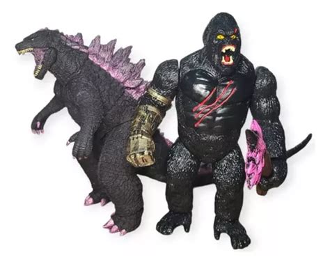 Godzilla Vs Kong Nuevo Imperio 30cm Set Muñecos Bootleg Evg Envío gratis