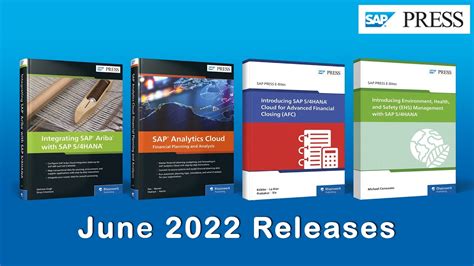 New Sap Press Books In June Learn Sap Analytics Cloud Sap Ariba
