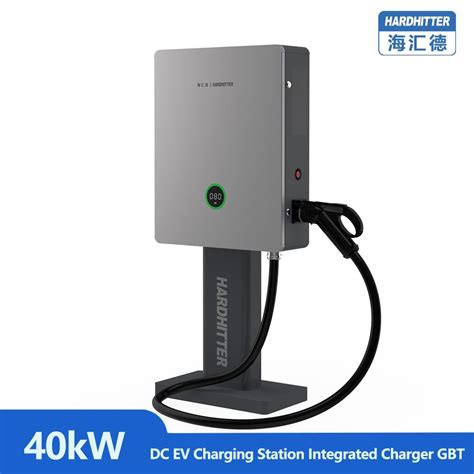 Hardhitter RFID Credit Card Compatible 40kw DC Quick EV Charger CCS2