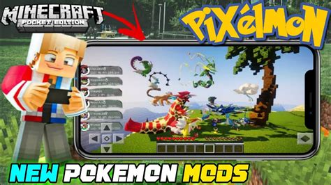 New Pixelmon Mod For Minecraft Pe Pixelmon Mod Minecraft Pe