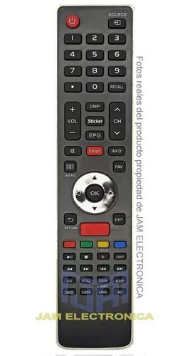 Control Remoto Para Lcd Smart Bgh Noblex Jvc Hisense Er33911