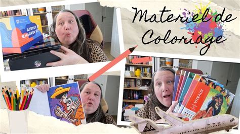 Mon Materiel de Coloriage Cahiers mystère crayons feutres