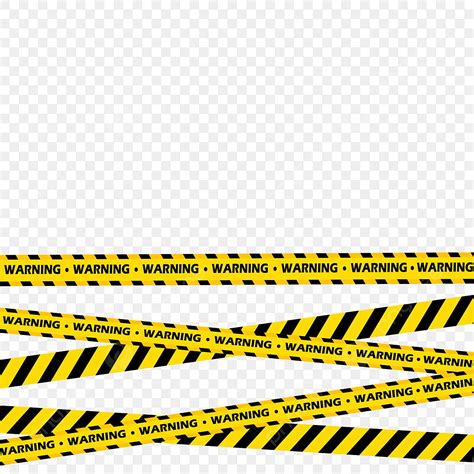 Vector Set Of Seamless Caution Warning Tape Danger Tape 56 OFF