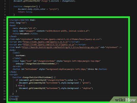 Easy Ways To Change Button Color In Javascript With Pictures