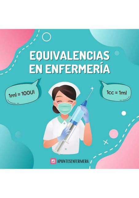 Equivalencias en Enfermería Enfermería uDocz