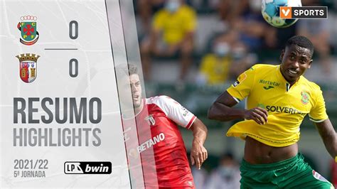 Highlights Resumo Paços de Ferreira 0 0 SC Braga Liga 21 22 5
