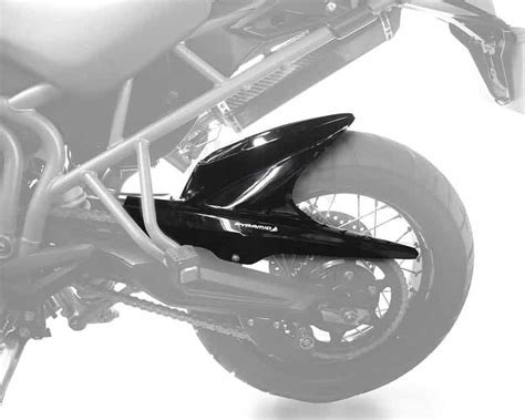 Pyramid Rear Hugger For Triumph Tiger 800 Carbon Fibre BigBadBikes