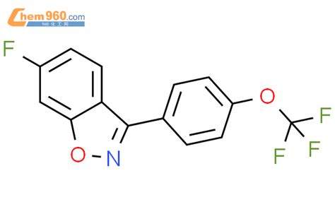 881027 16 3 1 2 BENZISOXAZOLE 6 FLUORO 3 4 TRIFLUOROMETHOXY PHENYL