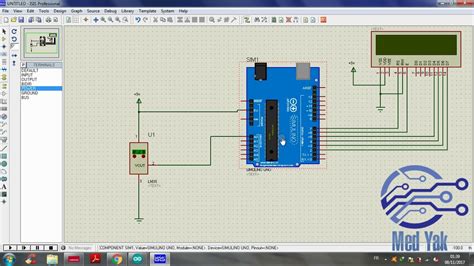 temperature sensor in proteus using arduino lm35 thermistor proteus images
