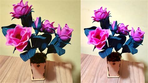 Linda E Diferente Rosa Aberta O O Conjugado Em Eva Diy Youtube
