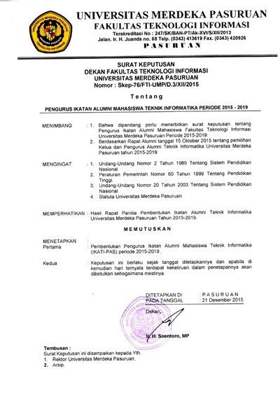 Contoh Surat Permohonan Sk Pengurus Contoh Sk Pengang Vrog NBKomputer