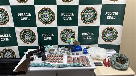 Polícia Civil prende homem suspeito de tráfico de drogas em Resende A