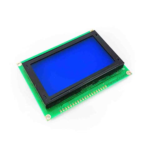 12864B Graphic Blue Color Backlight LCD Display Module For Arduino And