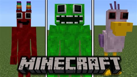 Garten Of Banban In Minecraft Minecraft Addon Showcase Youtube