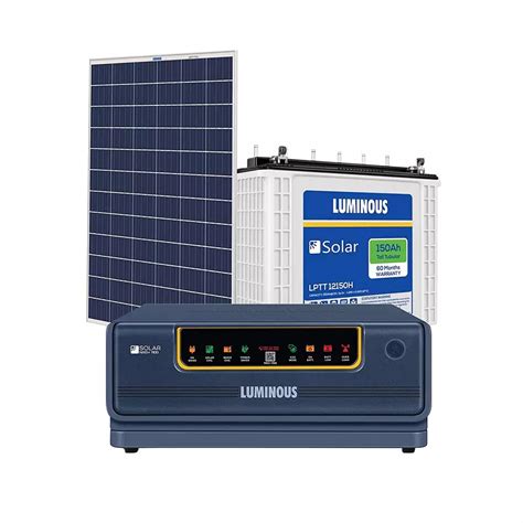 Buy Luminous NXG 1100 Solar Inverter With LPTT12150 150Ah Solar Battery