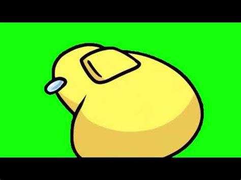 Among Us Yellow Twerk Greenscreen Among Us Twerk Know Your Meme