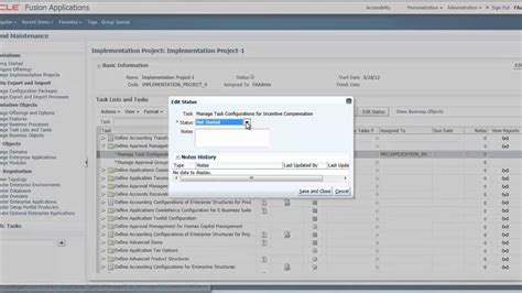 oracle fusion applications functional setup manager youtube