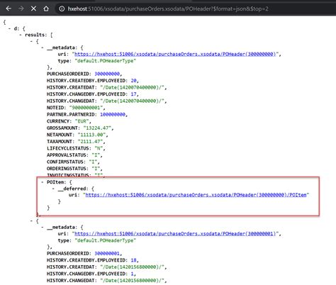 creating an odata service with an entity relationship sap tutorials