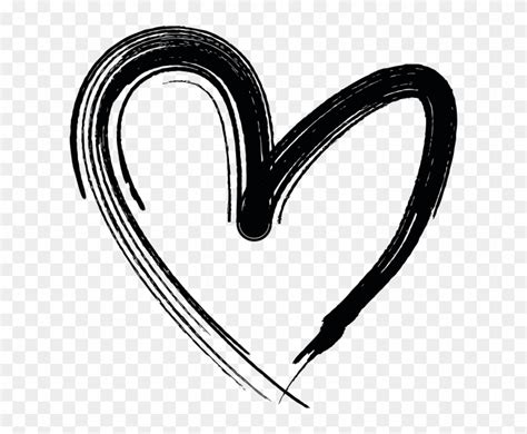 Hand Drawn Heart Heart Icon Png Hand Drawn Transparent Png X
